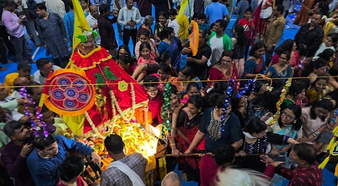 Over 1,000 Devotees Join 15th Rath Yatra Celebration by Odisha Samaj ...